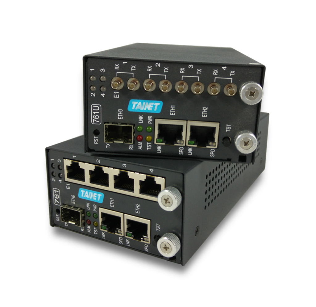 TDM over IP Multiplexer - 4 E1 Point to Multi-point - Tainet ...